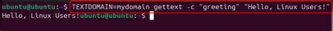 Gettext Command In Linux