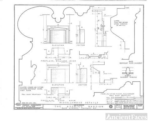 Habs Nj16 Pasa3 Sheet 18 Of 19 Aycrigg Mansion