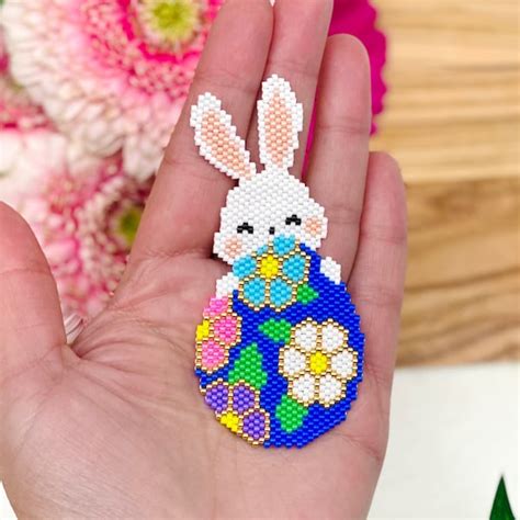 Beaded Easter Egg Etsy