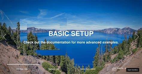 Hero Slider Examples Codesandbox