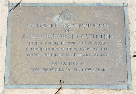 Alfred George Henry Cutchie Unknown 1978 Find A Grave Memorial