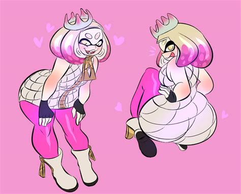 Rule 34 Ass Bubble Butt Fat Ass Pearl Splatoon Smiling Splatoon