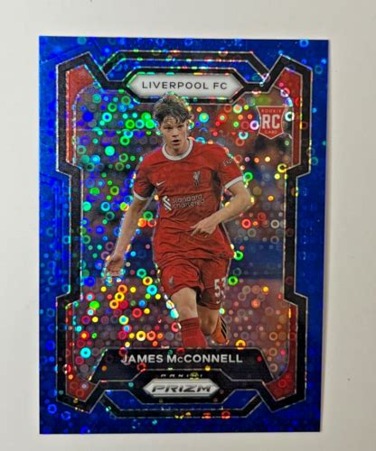 2023 24 Prizm Premier League Breakaway James Mconnell Rc Blue Disco 6199 85 Ebay