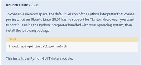 Ch2 Add Additional Info For Linux User On Installing Tkinter · Issue 863 · Browserengineering
