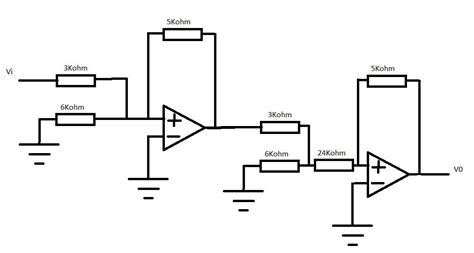 Solved Vi Input And V0 Output Voltages Are Shown In