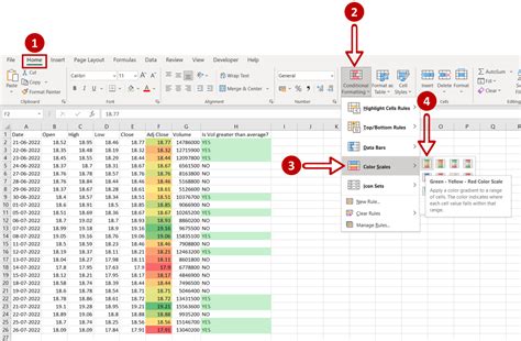 how to color code cells in excel spreadcheaters