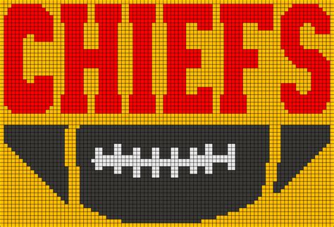 Alpha Pattern 118484 Kansas City Chiefs Football Bracelet