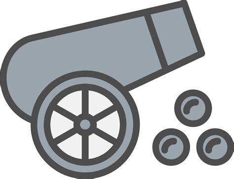Cannon Vector Icon 15777601 Vector Art At Vecteezy