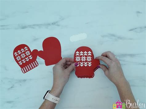 Christmas Mitten Candy Favors Burton Avenue