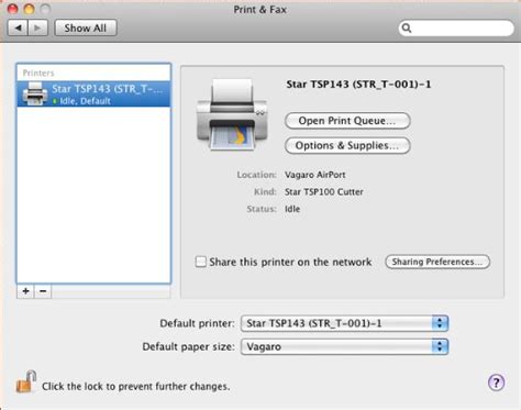 Star Ethernet Printer Setup Mac Computers Vagaro Support
