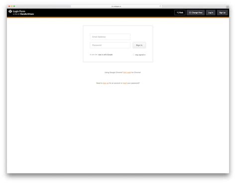 59 Formulaires De Connexion Html5 Et Css3 Gratuits Pour Votre Site Web