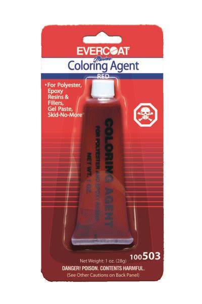 100503 Color Agent Red 1 Oz Itw Evercoat