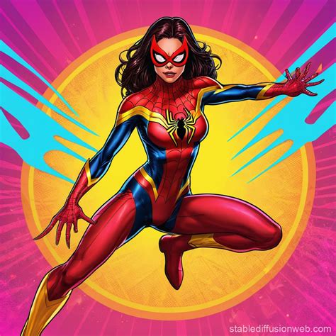 Spider Woman In Alien Form Stable Diffusion Online