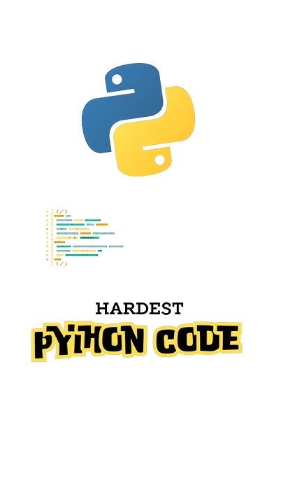 Hardest Python Code Think Infinite Python Codingchallenge Programming Tech Codehard