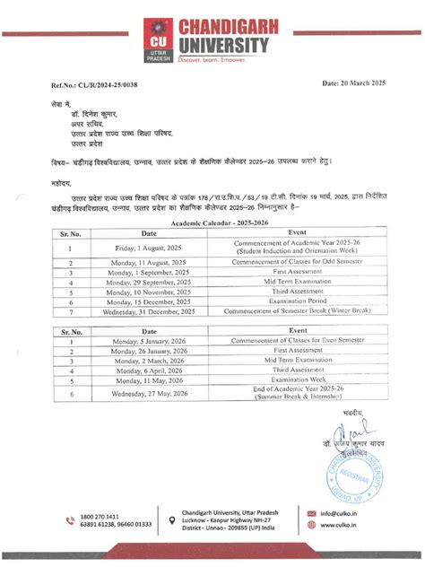 Academic Calendar Pdf
