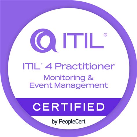 Itil 4 Practitioner Monitoring And Event Management Elearning With Exam