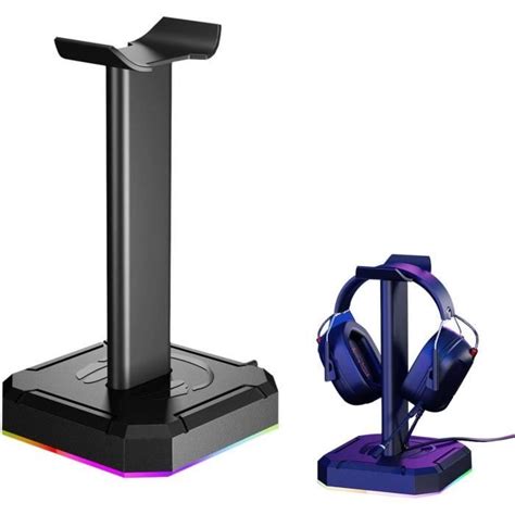 Supports De Casque De Jeu Rvb Support Debout Pour Casque De Jeu Avec