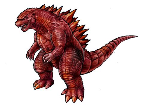 Godzilla Red Form Godzilla Kaiju Collection By Omegabeastgodzilla