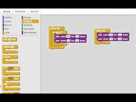 Nested Repeats Programming In Scratch YouTube