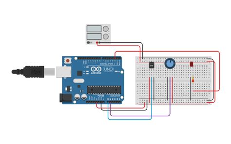 Circuit Design Proyecto Final Sensor De Temperatura Con Arduino Tinkercad