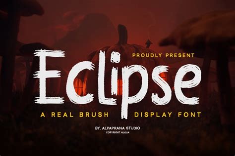 Eclipse Display Font