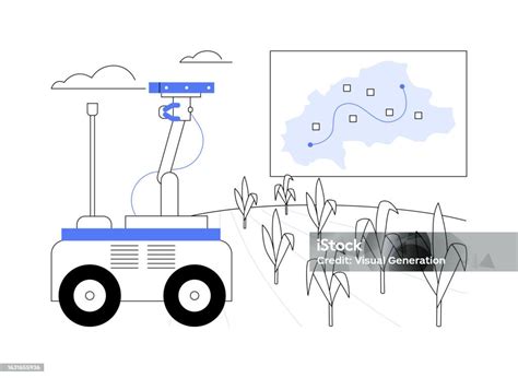 Phenotyping Robots Isolated Cartoon Vector Illustrations Stock