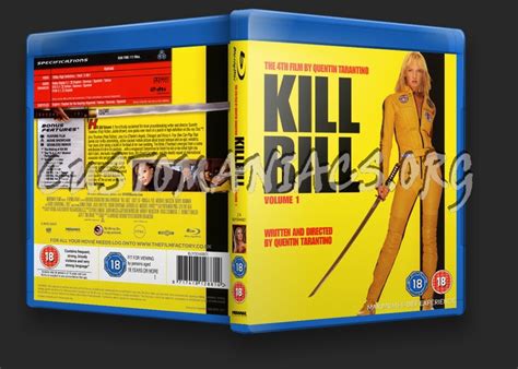 Kill Bill Volume 1 Blu Ray Cover Dvd Covers And Labels By Customaniacs