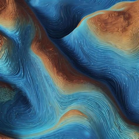 Premium Photo Blue Dotted Lines Topographic Contour Map Abstract Tech Background