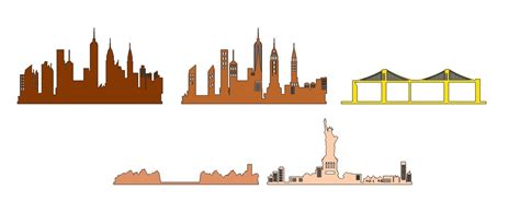 New York City Multilayer Wood Laser Cut Decor Modern Cityscape Art Chic Wall Art Thoughtful