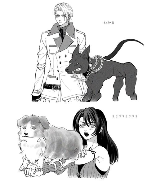 Dokunoko Angelo Ff8 Darkstar Ff7 Rinoa Heartilly Rufus Shinra