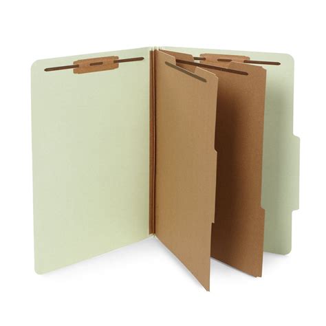Blue Summit Supplies Classification Folders Legal Size 2 Divider Ta