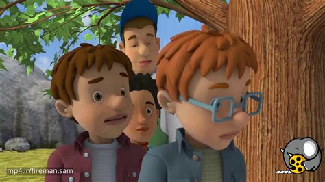 کارتون سام آتش نشان مشکل در ریل قطار فیلو