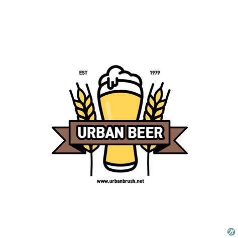 맥주로고 일러스트 Ai 무료다운로드 Free Beer Logo Vector Image Urbanbrush