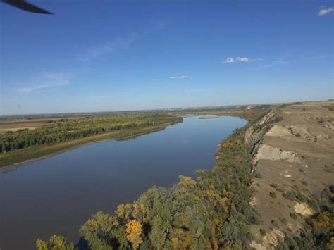 Yellowstone River Just Outside Sidney Mt Mark Robin