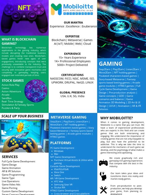 Nft Gaming Platform Pdf Virtual Reality Unity Game Engine