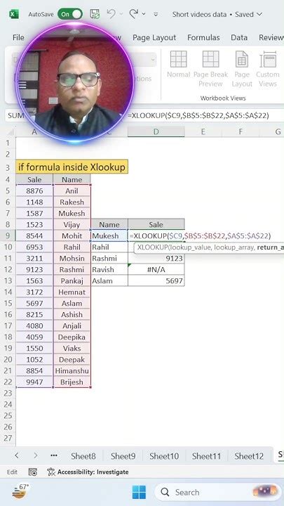 😱master The Xlookup Formula In Excel ⚡️how To Use Xlookup In Excel 🔥