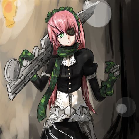 Safebooru 1girl Armored Dress Artist Request Cz2128 Delta Eyepatch