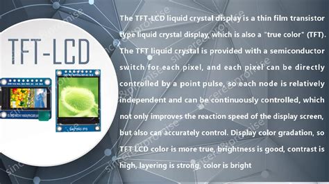 Ips 0 96 1 44 1 8 Inch 8pin 1 3 Inch 7pin Spi Hd 65k Full Color Tft Display Lcd Module St7735