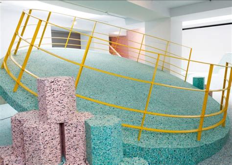 Assembles Brutalist Playground Is A Climbable Landscape
