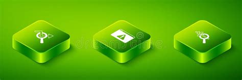 Set Isometric Browser With Exclamation Mark Search Data Analysis And