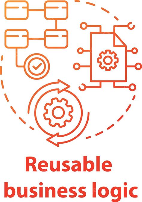 Reusable Logic Icon For Software Development Notion Business Gradient