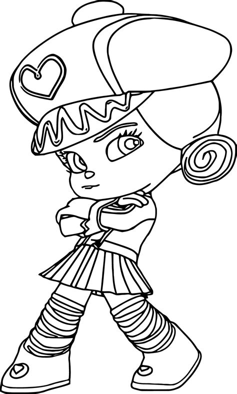 Vanellope Coloring Pages At Free Printable Colorings Pages To Print And Color