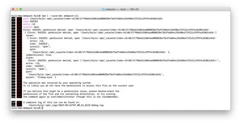 Npm 在安装的时候提示 没有权限操作的解决办法 Error Eacces Permission Denied51cto博客npm是否安装成功