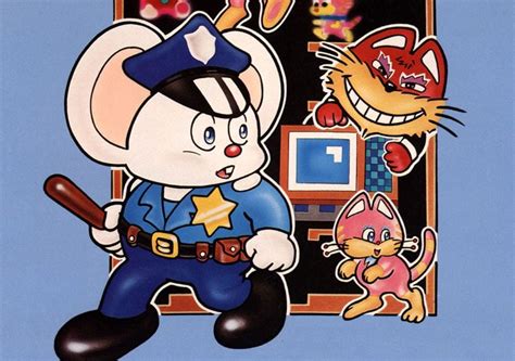 Namcos Police Mouse Mappy Is Now Patrolling The Arcade Archives