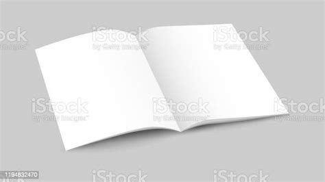 어두운 배경에 부드러운 그림자와 흰색 빈 열린 잡지 조롱 0명에 대한 스톡 벡터 아트 및 기타 이미지 0명 교과서 교육 Istock