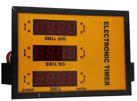 Electronic LED Timer At 2500 Piece In Jaipur ID 26373005662
