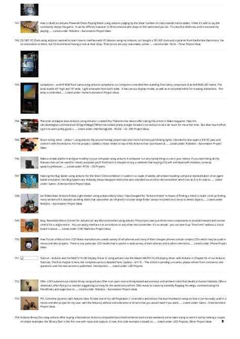 Advanced View Arduino Projects List Use Arduino For Projects 3 PDF