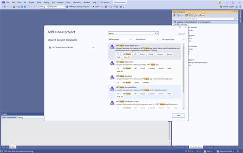 Task Service Defaults DotNet Aspire Hands On Lab