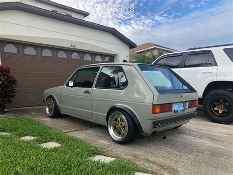 1983 Volkswagen Rabbit With 16x7 30 Oem Wheels Gotti And 165 40r16