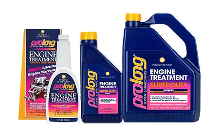 Prolong качественные и уникальные смазочные присадки масла